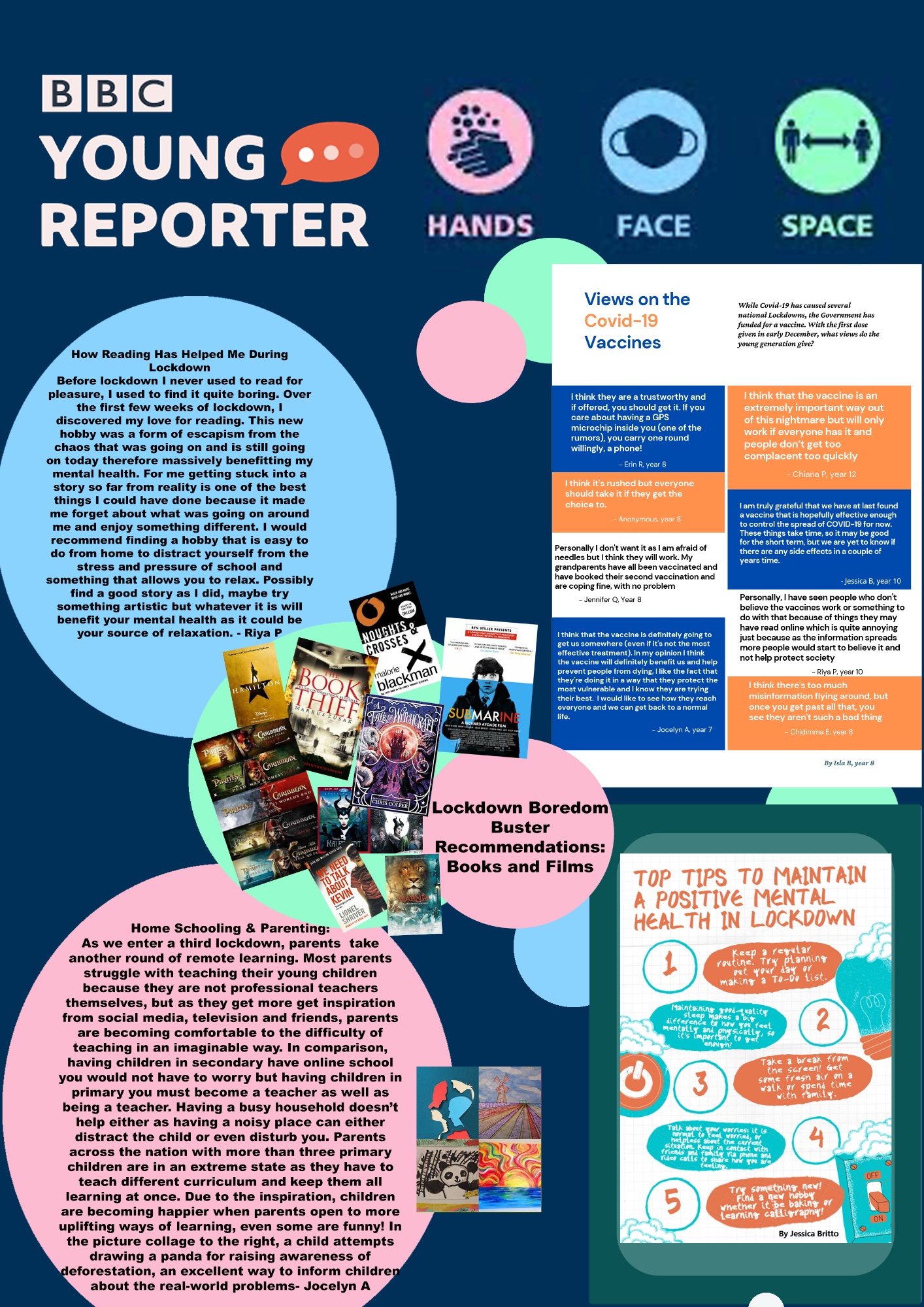 BBC Young Reporter Lockdown Content - Southend High School for Girls