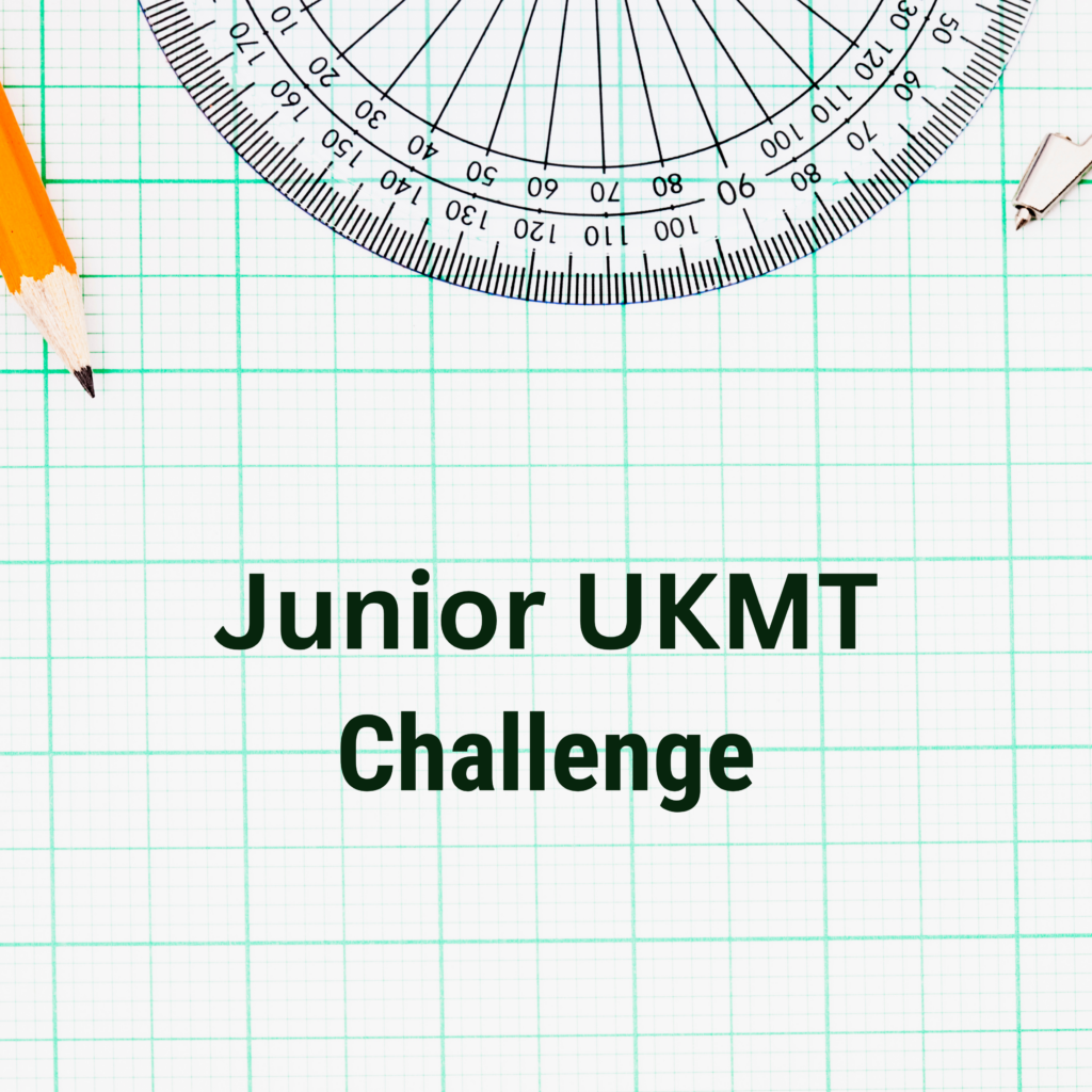 Junior UKMT Challenge - Southend High School for Girls